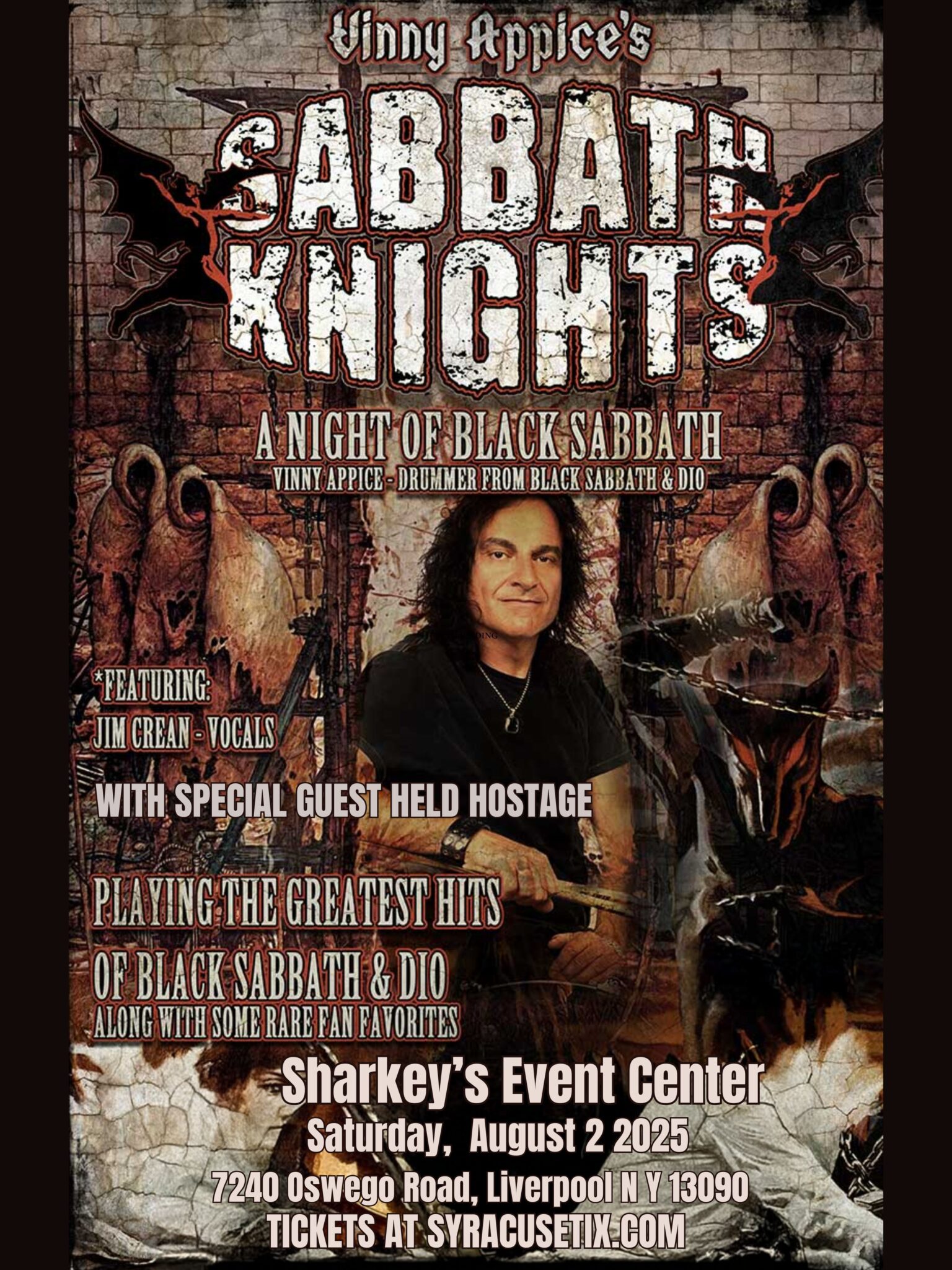 Sabbath Knights – A Night of Black Sabbath – Syracuse Tix